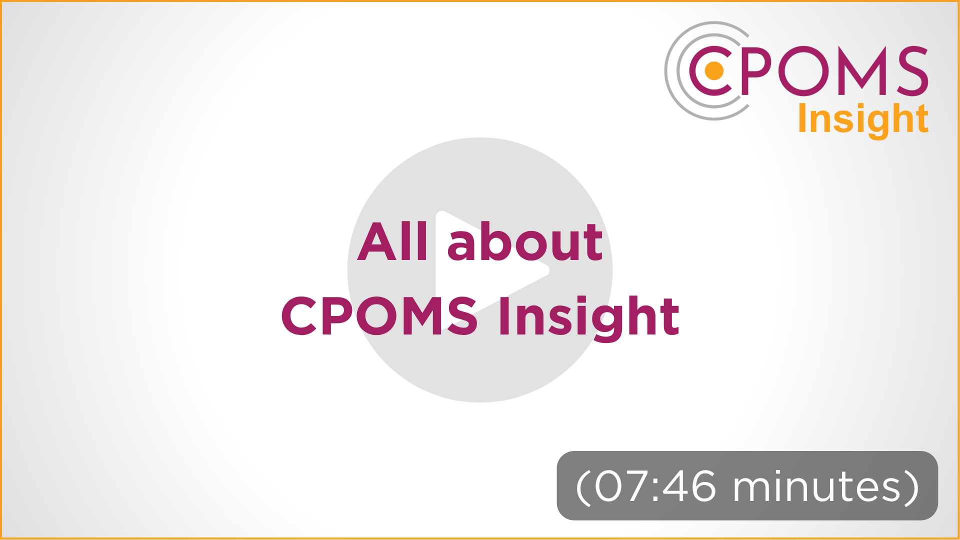 CPOMS Insight