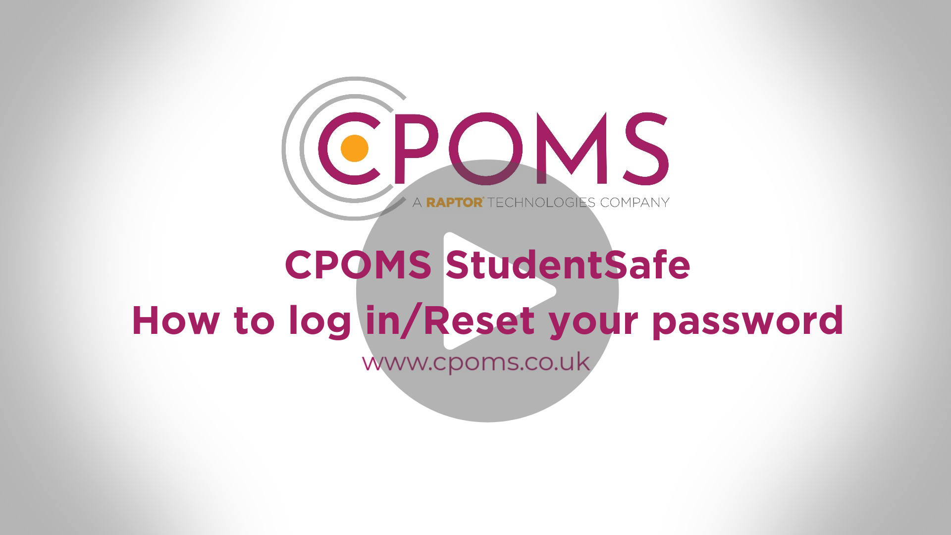 CPOMS Video Library