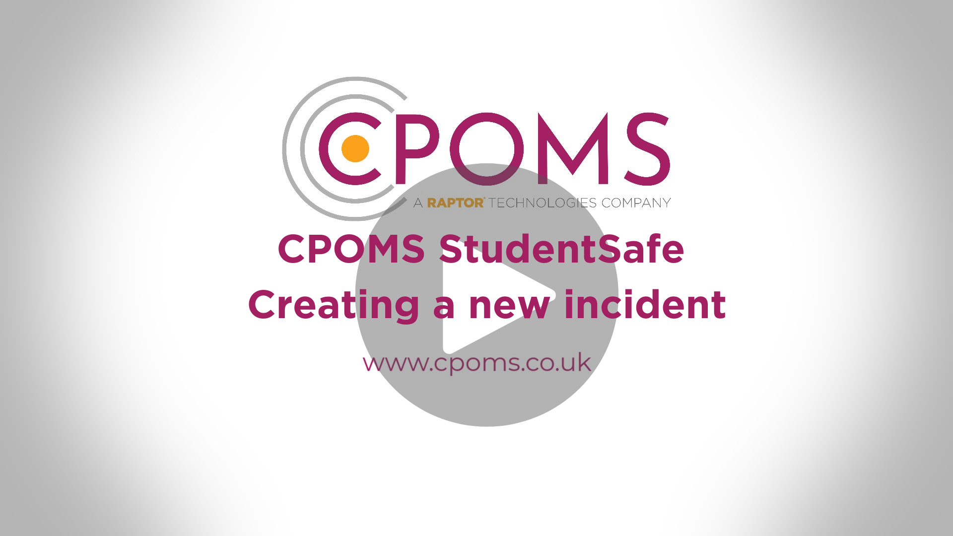 CPOMS Video Library