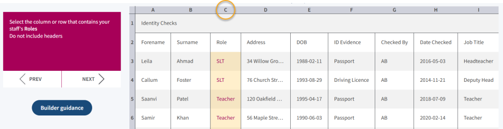 CPOMS StaffSafe - Uploading your Single Central Record