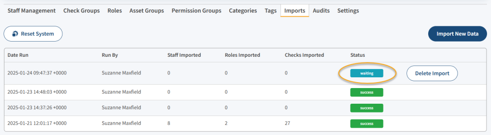 CPOMS StaffSafe - Uploading your Single Central Record