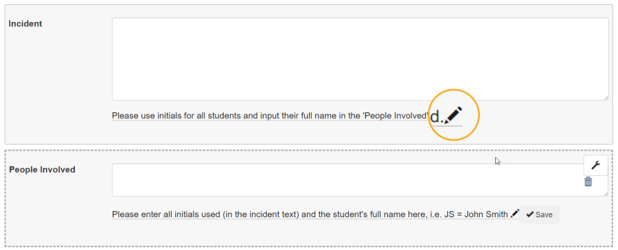 CPOMS StudentSafe - Form Builder