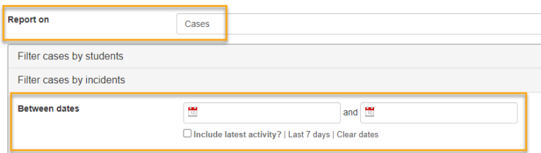 CPOMS StudentSafe - Reporting (Cases and Forms)